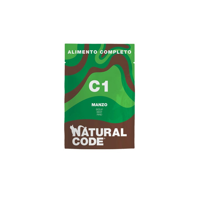 Natural Code Adult Cat Complete in Sachet for Cats | Paco