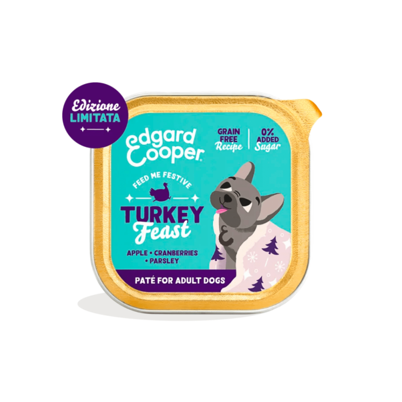 Edgard Cooper Turkey Feast Limited Edition Tubs for Dogs | Paco