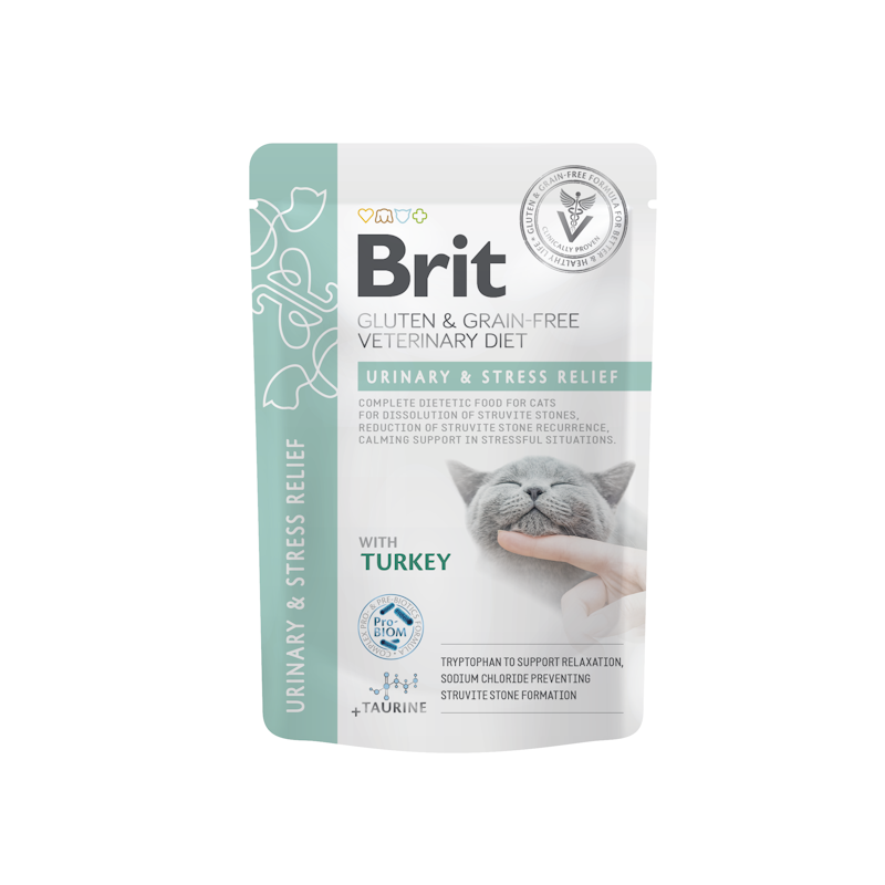 Brit Veterinary Diet Urinary Stress Wet Food for Cats | Paco