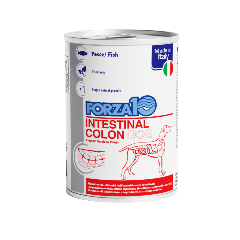 Forza10 Intestinal Colon Wet Food for Dogs in pate with fish | Paco