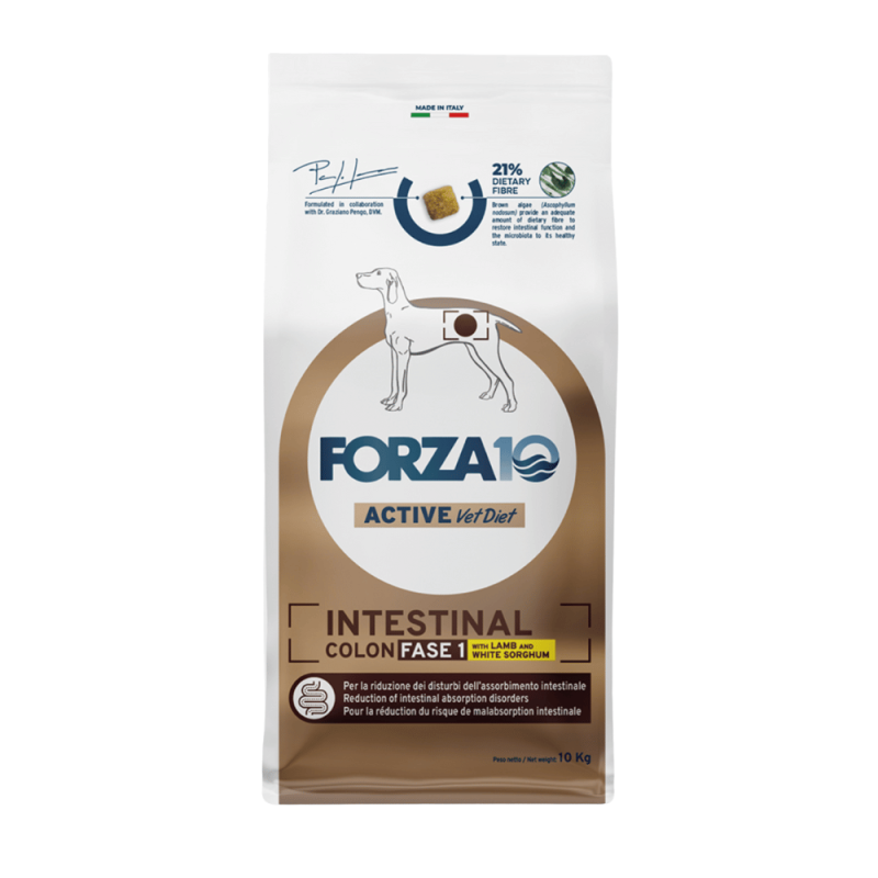Forza10 Intestinal Colon Fase 1 Agnello e Sorgo Bianco per Cani