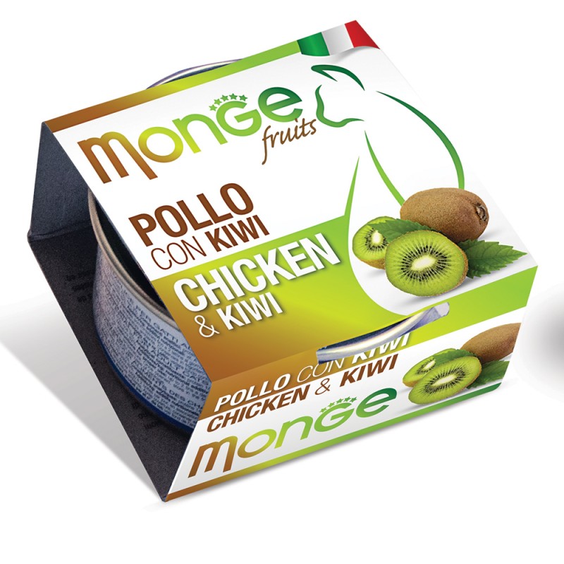 Monge Fruits superpremium steamed wet food for refined cats