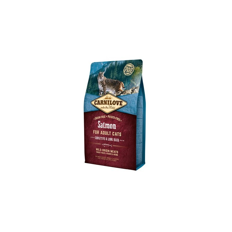 Carnilove Salmon for kibble Sensitive Cats | PacoPetShop