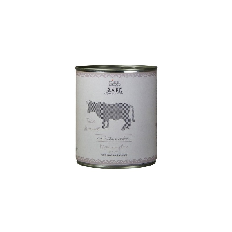 Diet Barf Complete Menu Chopped Beef for Dogs | PacoPetShop