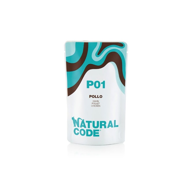 Natural Code Adult Cat Pouch Wet Food for Cats | Paco